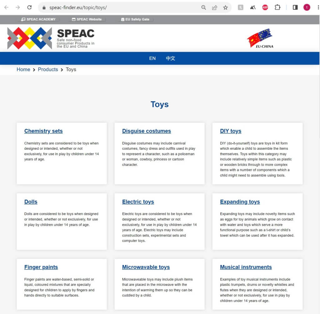 SPEAC Finder – SPEAC