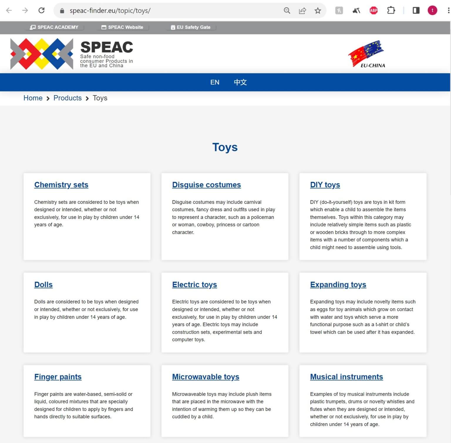 SPEAC Finder – SPEAC